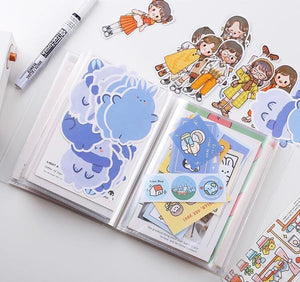 A6 Clear Photo Album | 40 Pockets | Postcards Storage