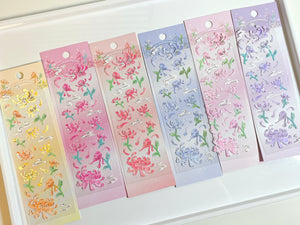 Chrysanthemum sticker sheet